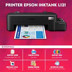 Promo PRINTER EPSON L121 L-121 L 121 PRINTER MURAH A4 PENGANTI L120 L-120 Cicil 0% 3x - - Mall ...