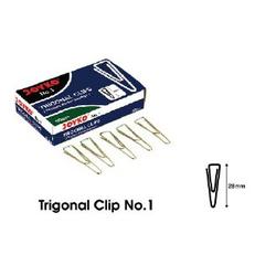Jual Trigonal Clip / Klip / Penjepit Kertas Joyko No.1 - 1 Pack isi 10 ...