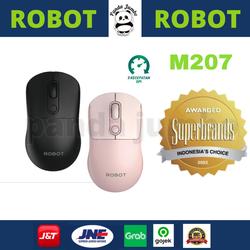 Promo ROBOT Mouse Wireless M206 2.4GHz Optical 1600DPI Kursor Akurat ...