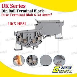 Jual UK5-HESI Fuse Terminal Block Din Rail EWIG (0.2~4mm) 800V/6.3A. - Kota Tangerang - Central ...