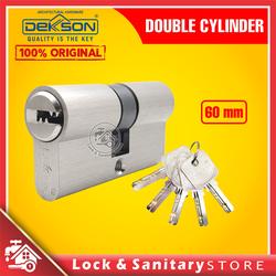 Jual Dekson /Dekkson CYL DC DL 60MM SN Double Cylinder Silinder Kunci ...