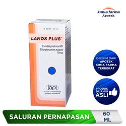 Jual LANOS PLUS SIRUP 60 ML / OBAT FLU / KIMIA FARMA - Jakarta Timur - Kimia Farma Apotek ...