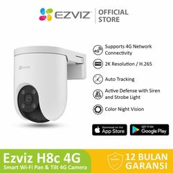 Promo EZVIZ CS-H8C 3MP 2K PoE ColorVu Pant & Tilt CCTV Outdoor Smart IP Camera From Hikvision 2 ...