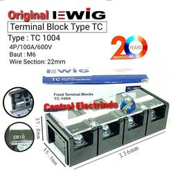 Jual NEW Terminal Block Blok 60A 4P (TC 6004) EWIG. - Kota Tangerang - Central Electrindo ...
