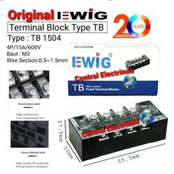 Jual NEW Terminal Block Blok 60A 4P (TC 6004) EWIG. - Kota Tangerang - Central Electrindo ...