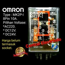 Jual Relay Omron MK2P MK2SP 8 Pin 220 Volt Original SNI 8 kaki Relay Only - Jakarta Pusat ...