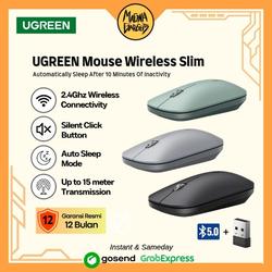 Promo UGREEN Mouse Wireless Bluetooth Silent Click For Windows Linux Mac - 25163 BLACK - Jakarta ...