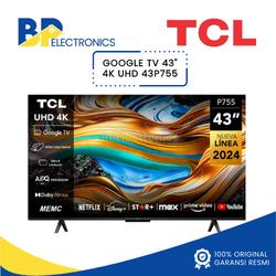 Promo TCL 43P755 4K UHD HDR10+ Google TV w/ Dolby Vision-Atmos 43 Inch ...