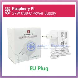 Jual OFFICIAL Raspberry Pi 27W USB-C Power Supply Adaptor 5.1V 5A for ...