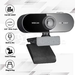 Promo Webcam EYESEC 1080P Full HD with Mic UltraWide Angle USB 1.5 ...