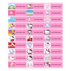 Jual Sticker Label Nama Anak Hello Kitty 1 - Jakarta Barat - Cutie ...
