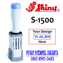 Jual Stempel Shiny custom bentuk bulat dengan Tanggal ditengah - Shiny ...