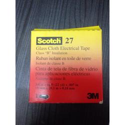 Jual 3M Scotch 27 3/4 in Glass Cloth Electrical Tape - Jakarta Pusat ...