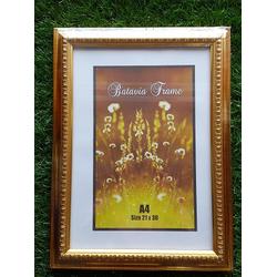 Jual Daiso Modern Photo Frame A4 Size Gold Silver - gold - Kota Bandung ...