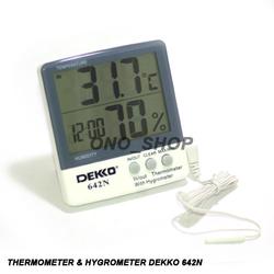 Jual Dekko 642N Termo Hygrometer 642 n thermometer Asli ori - Jakarta ...