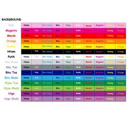Jual STIKER LABEL NAMA -POLOS WARNA . STICKER LABEL WATERPROOF - MEDIUM ...