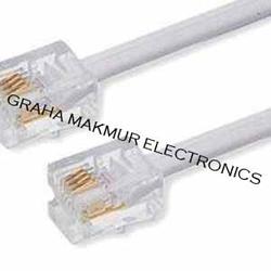 Jual Kabel Line Telepon 2meter/ 3meter/ 5meter/ 10 meter isi 4 + Rj11 ...