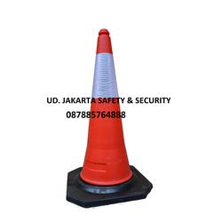Jual JUAL TRAFFIC CONE PEMBATAS JALAN KERUCUT ORANGE RED BASE 70 CM MURAH - Kota Tangerang ...