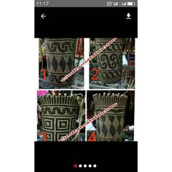 Jual Tas Anyaman Rotan khas Dayak Kalimantan/ Tas Punggung - Kab ...