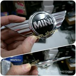 Jual Emblem 3D Alumunium Mini Cooper John Cooper Works Sticker Plat ...