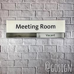 Promo Acrylic meeting room ruang rapat papan informasi kantor office ...