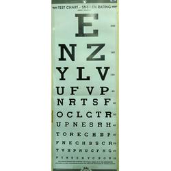 Jual Snellen chart / Kertas Untuk Tes Mata Rabun - Jakarta Timur ...
