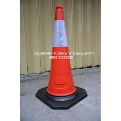 Jual JUAL TRAFFIC CONE PEMBATAS JALAN KERUCUT ORANGE RED BASE 70 CM MURAH - Kota Tangerang ...