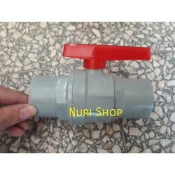Jual Rucika Ball Valve PVC 1" Stop Kran Keran Plastik Ballvalve - Kota Bandung - ragam teknik ...