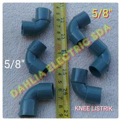 Jual Knee / Elbow Pipa PVC ukuran 5/8 / Sambungan Pipa Listrik Pvc ...
