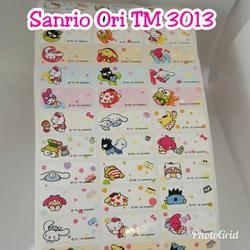 Jual Pompompurin LARGE Stiker label nama waterproof name sticker Sanrio ...