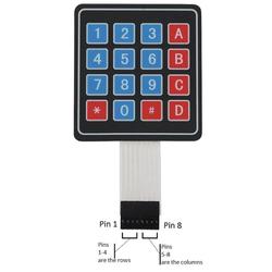 Jual 4x4 Matrix Membrane Keypad for Arduino - Jakarta Barat ...