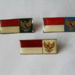 Jual pin LK paskibra / pin merah putih garuda bendera merah putih resin ...