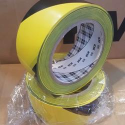 Jual PVC FLOOR MARKING TAPE | LAKBAN LANTAI 48mm x 33m - Hitam Kuning, 24mm - Jakarta Pusat ...