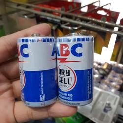 Jual Baterai ABC Tipe Ukuran D / Battery Size D Besar Dry Cell (1.5V ...