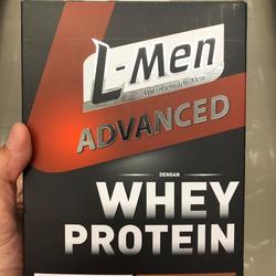 Promo L-Men Advanced Gold Vanilla 500g dengan 500mg HMB - 15g Whey ...