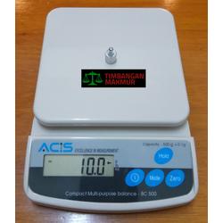 Jual Timbangan Dapur Digital kapasitas 5kg, ACIS / BC-5000 Compact Scale - BC-500 - Jakarta ...