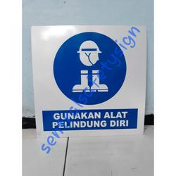 Jual Sticker Safety Sign APD Alat Pelindung Diri - Kota Bekasi - Bekasi ...