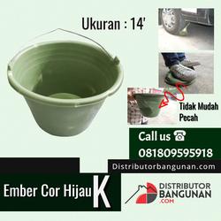 Jual Ember cor hijau kecil / ember cor kecil / ember murah/anti pecah ...