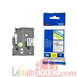 Jual Brother Label Tape TZE-241 18MM Black On White TZe241 TZe 241 ...