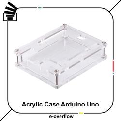 Jual Acrylic Case Arduino Uno / Casing Transparan Arduino Uno / akrilik ...