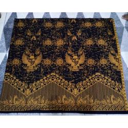 Jual kain batik motif burung garuda pancasila warna hijau hitam ...