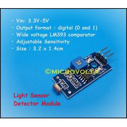 Promo [CNC] PHOTOSENSTIVE LIGHT LDR RESISTANCE SENSOR CAHAYA MODULE ...