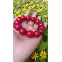 Jual gelang assesories BATU MARJAN KORAL MERAH KARANG MERAH - Merah ...