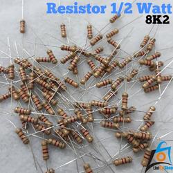 Jual Resistor 8K2 Ohm 1/2 Watt 50 buah - Kab. Pasuruan - electrokit ...
