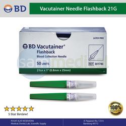 Jual BD Vacutainer Flashback Needle Isi 50/ Box - Kota Bekasi - Rafan ...