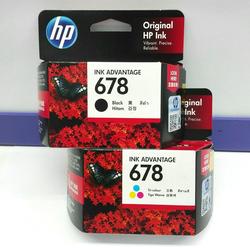 Jual Tinta Printer HP Original 678 Hitam Black Cartridge Combo 2 Pack Warna - Black - Jakarta ...