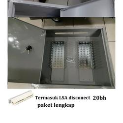 Jual Box MDF 100 pair Lengkap /Terminal box 100 Pair komplit LSA Frame ...
