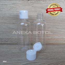 Jual Botol plastik bening tutup fliptop 60 ml - Kota Surabaya - Campania | Tokopedia