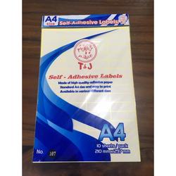 Jual T&J SELF-ADHESIVE LABELS A4 NO. 103 - Jakarta Barat - TJLABELS ...