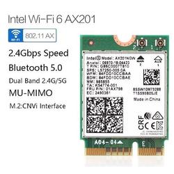 Jual Intel WiFi 6 AX201 Wireless Card Bluetooth 5 AX M.2 NGFF AX201NGW ...